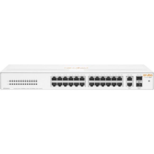 Aruba Instant On 1430 26-Port Unmanaged Switch with SFP ...