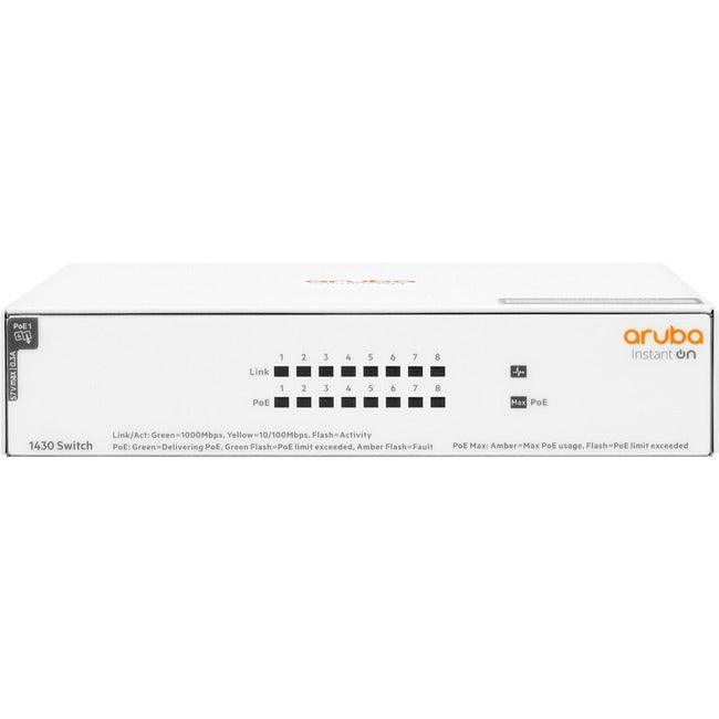 Aruba Instant On 1430 8G Class4 PoE 64W Switch — GlobalMagnetique 1997