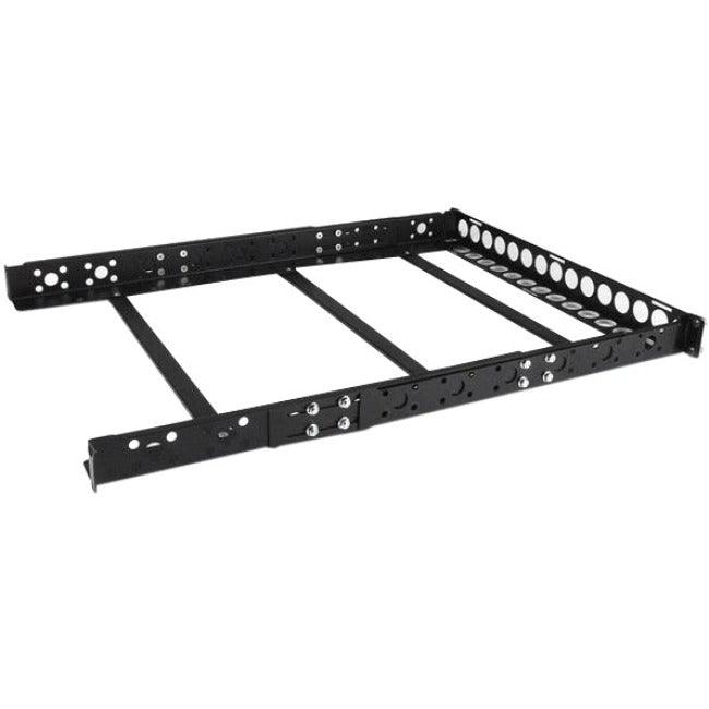 StarTech.com 1U Fixed 19" Adjustable Depth Universal Server Rack Rails ...